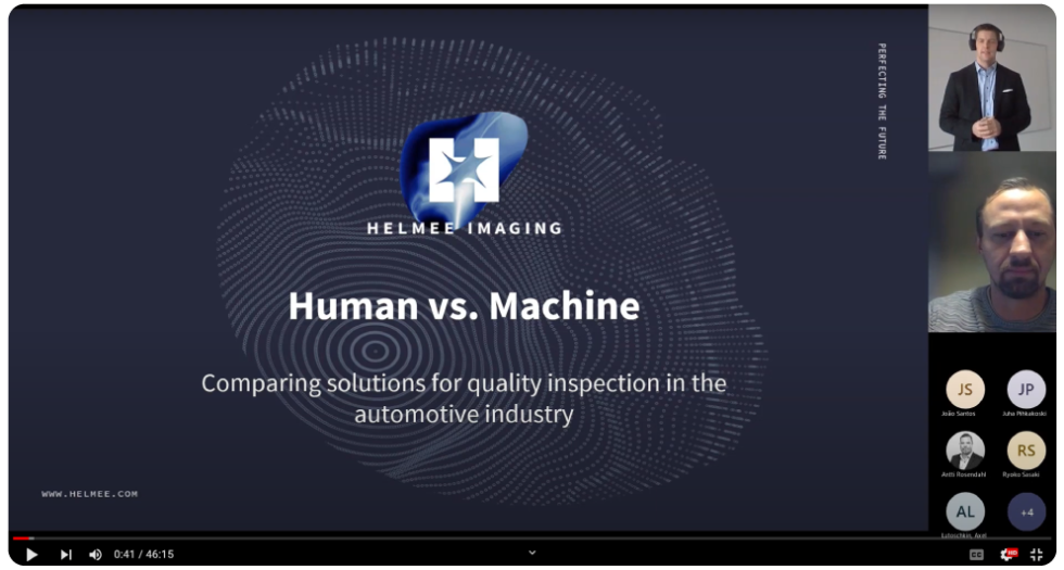 Human vs. Machine webinar now available on demand | Helmee Imaging